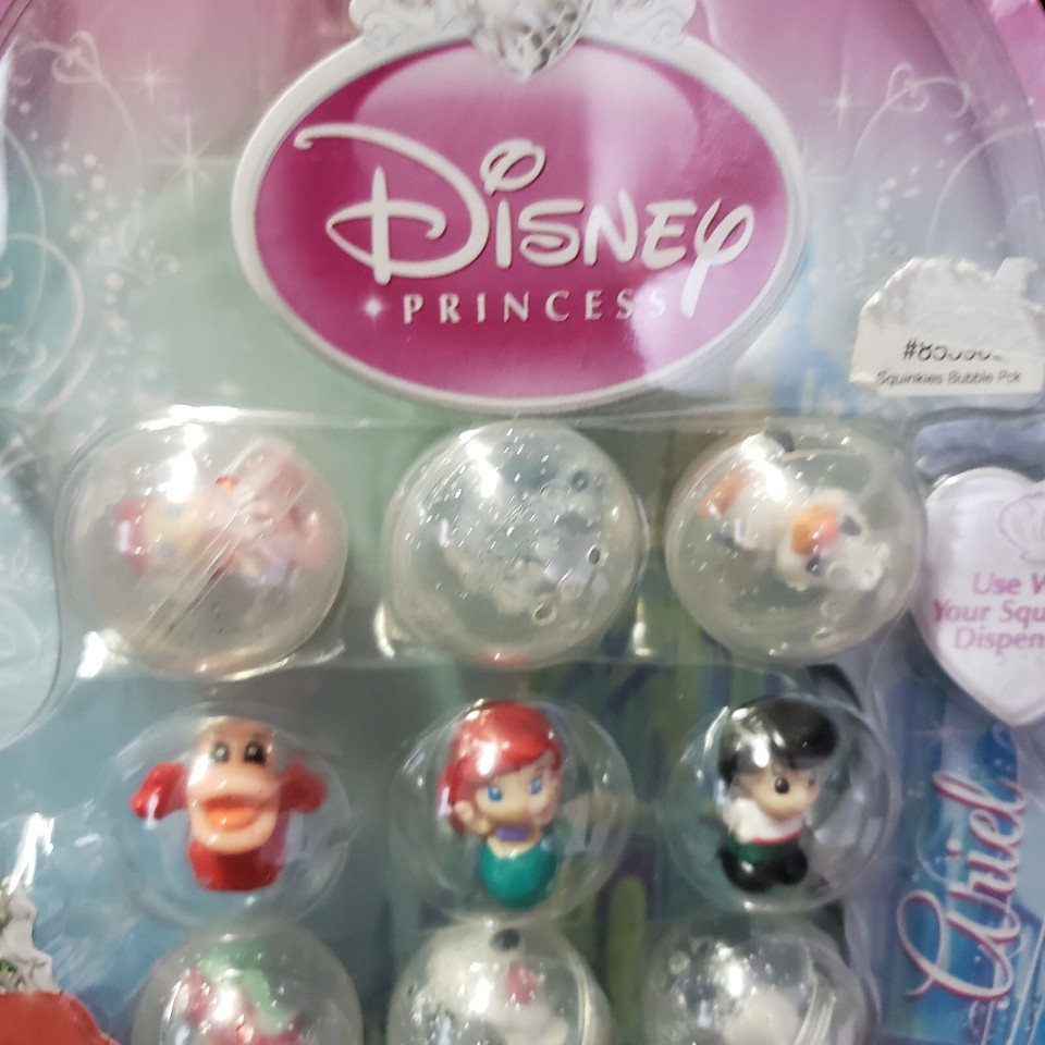 Disney Ariel Little Mermaid Squinkies Bubble Pack Blip Toys Valentine ...