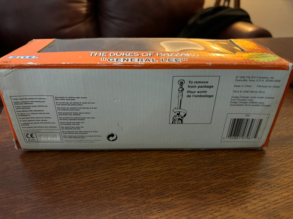 The Dukes Of Hazzard "General Lee" ERTL 7967 In box. 1:25 36881079675| eBay