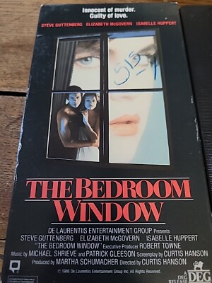 The Bedroom Window (VHS) 1986 28485152090| eBay