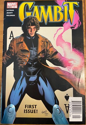Gambit # 1 (2004) VF/VF- Rare Newsstand Edition Greg Land cover | eBay