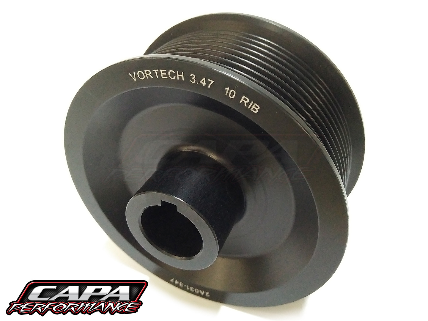 Vortech 10-Rib Supercharger Pulley - 3.47" P/N 2A031-347 Suit V1 V2 V3 ...
