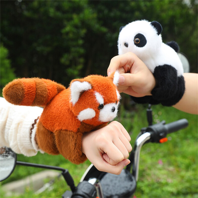 Cute Cartoon Animal Plush Doll Fox Panda Monkey Fox Raccoons Clap ...