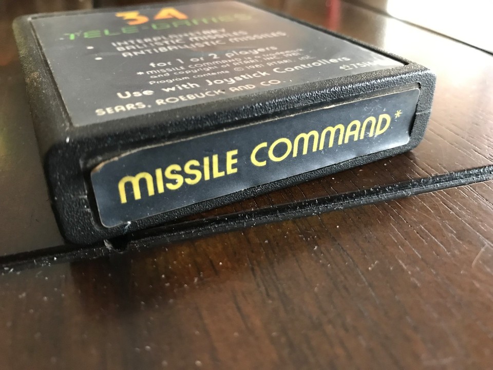 Missile Command Sears (Atari 2600, 1981) 49-75166 - Tested! | eBay