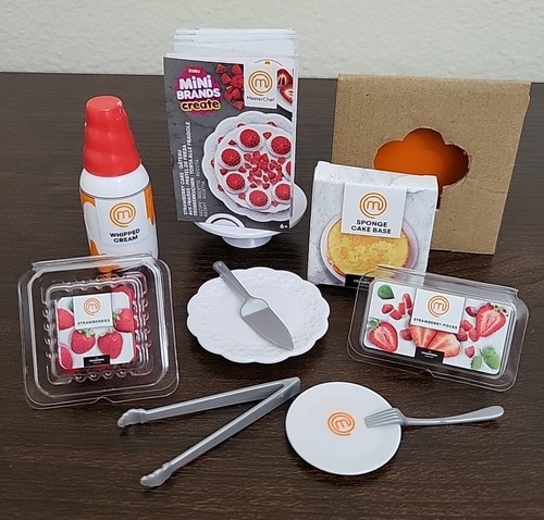 Mini Brands Create STRAWBERRY CAKE MasterChef | Zuru Master Chef ...