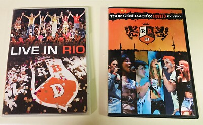 RBD - Live In Rio and Tour Generation En VIVO DVD Sets - Anahi,Maite ...