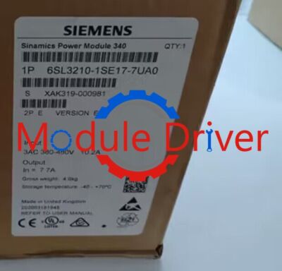 New Siemens 6SL3210-1SE17-7UA0 6SL3 210-1SE17-7UA0 SINAMICS S120 ...