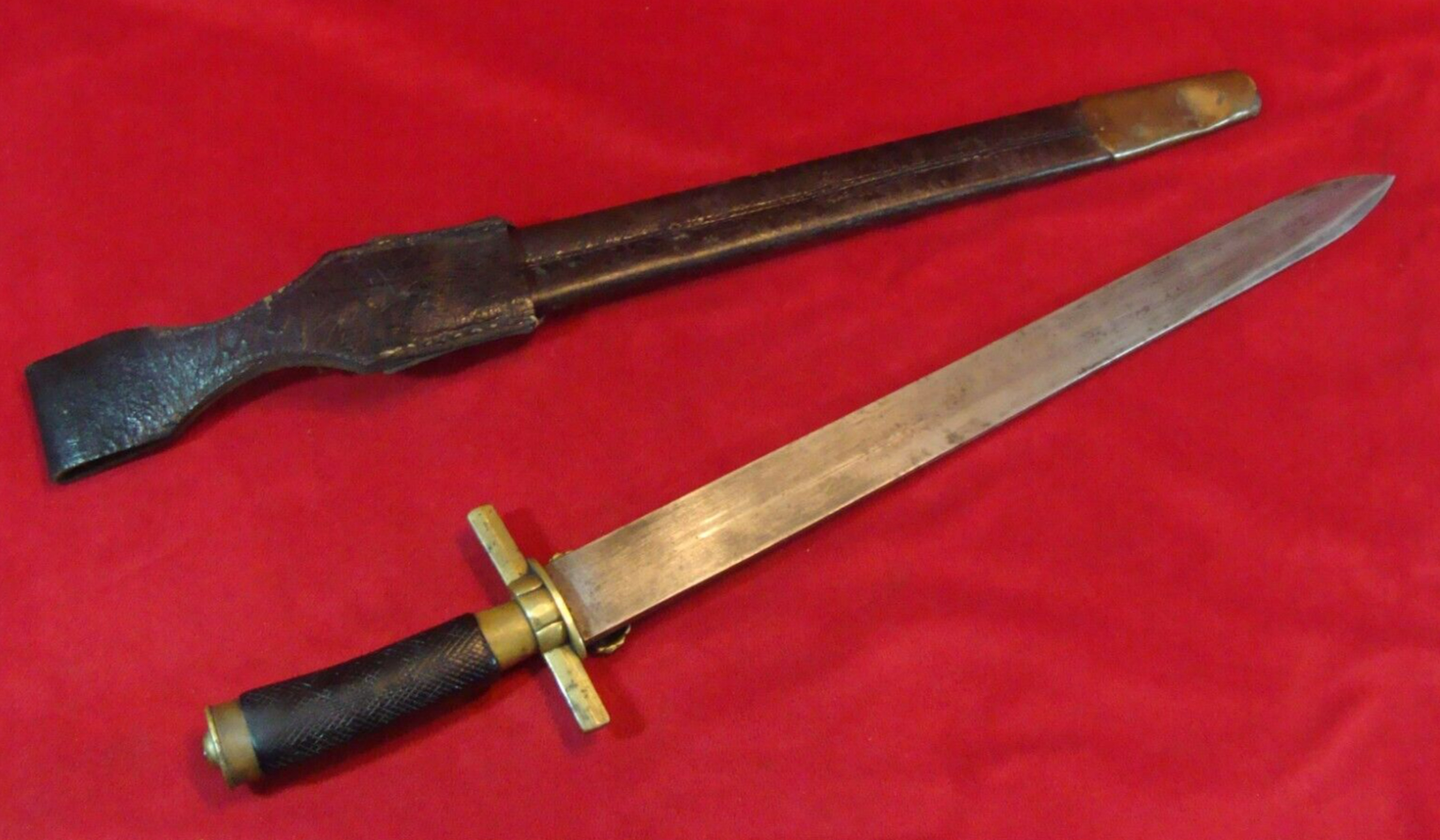 Pre WWI GERMAN HUNTING SHORT SWORD / DAGGER Made in STUTTGARD Original ...