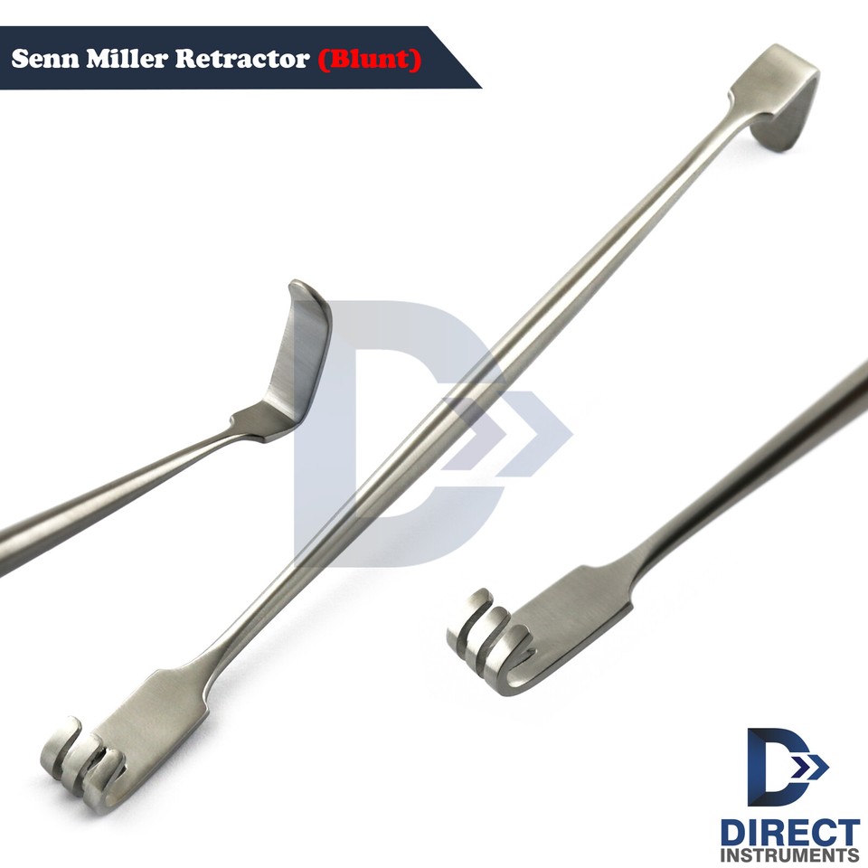 Senn Miller Retractors Sharp & Blunt 3 Prong Surgical Wound Hook ...