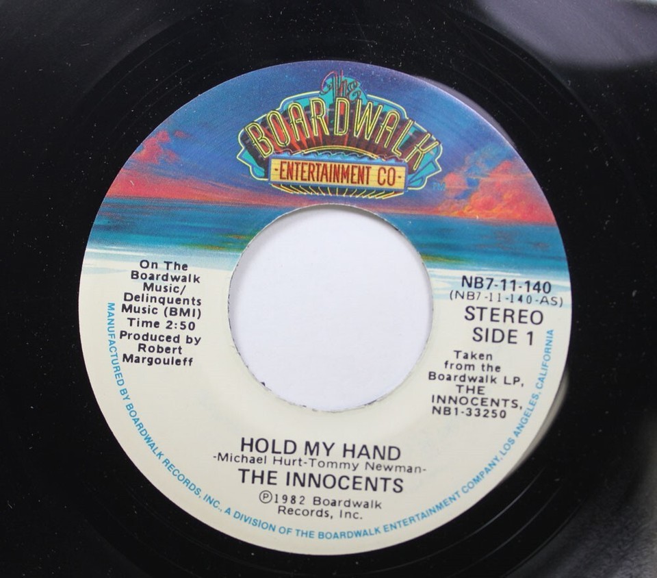 Pop Nm! 45 The Innocents - Wild At Fifteen / Hold My Hand On On The ...