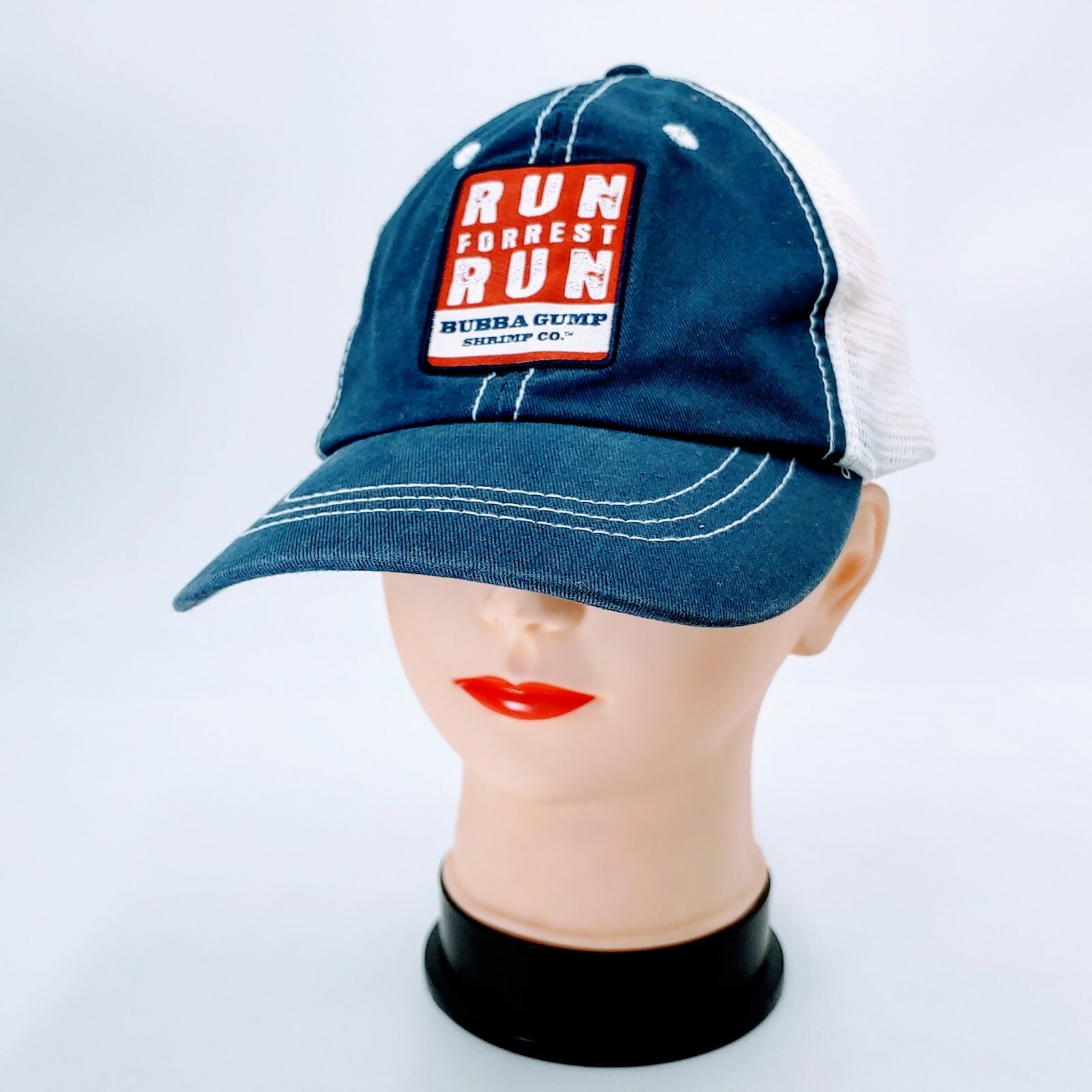 Run Forrest Run, Bubba Gump Shrimp Co. Blue/White Sna… - Gem