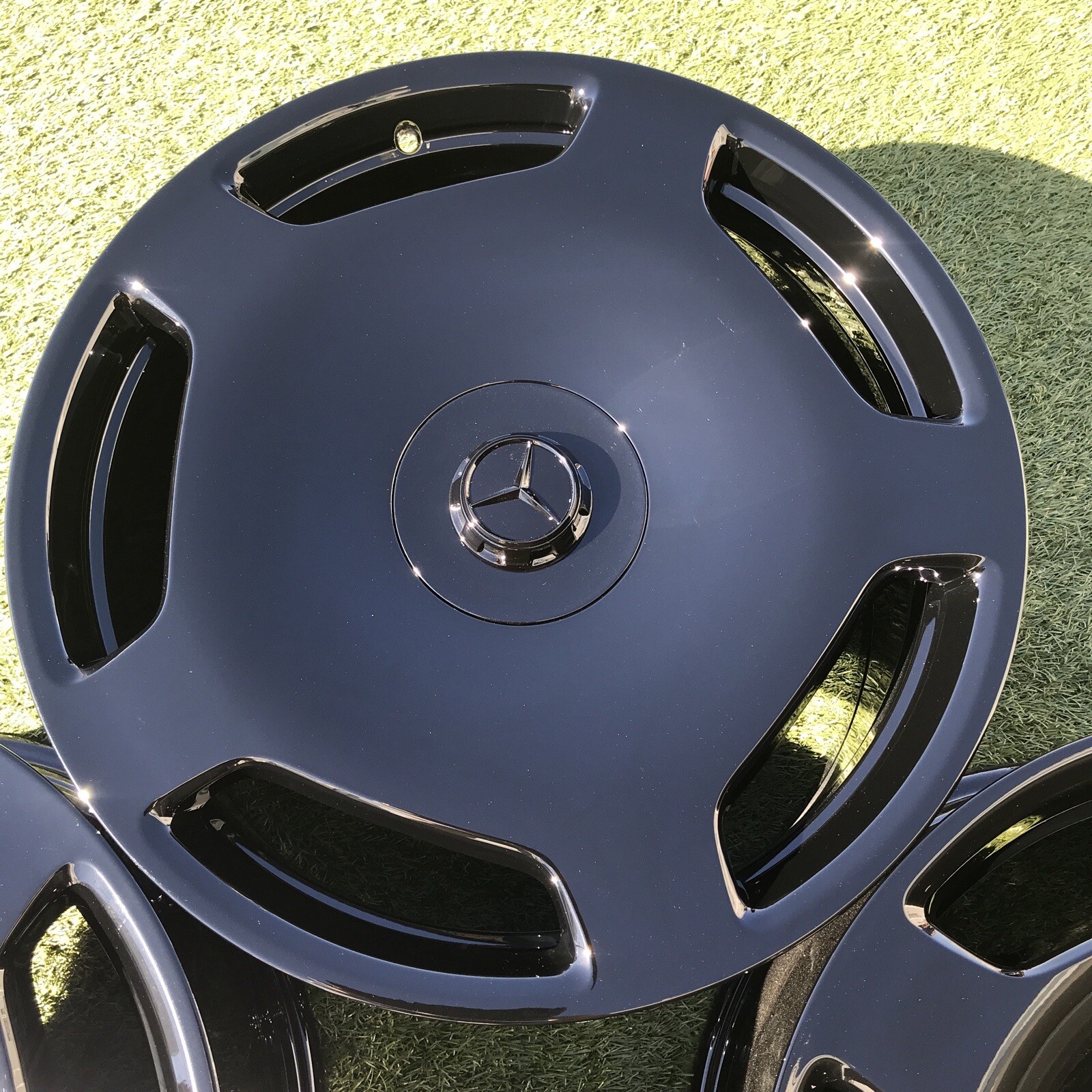 20 MERCEDES MAYBACH RIMS BLACK STOCK SET 4 S580 S600 S450 S560 OEM ...