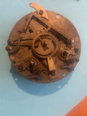 antique french clock movement parts | eBay