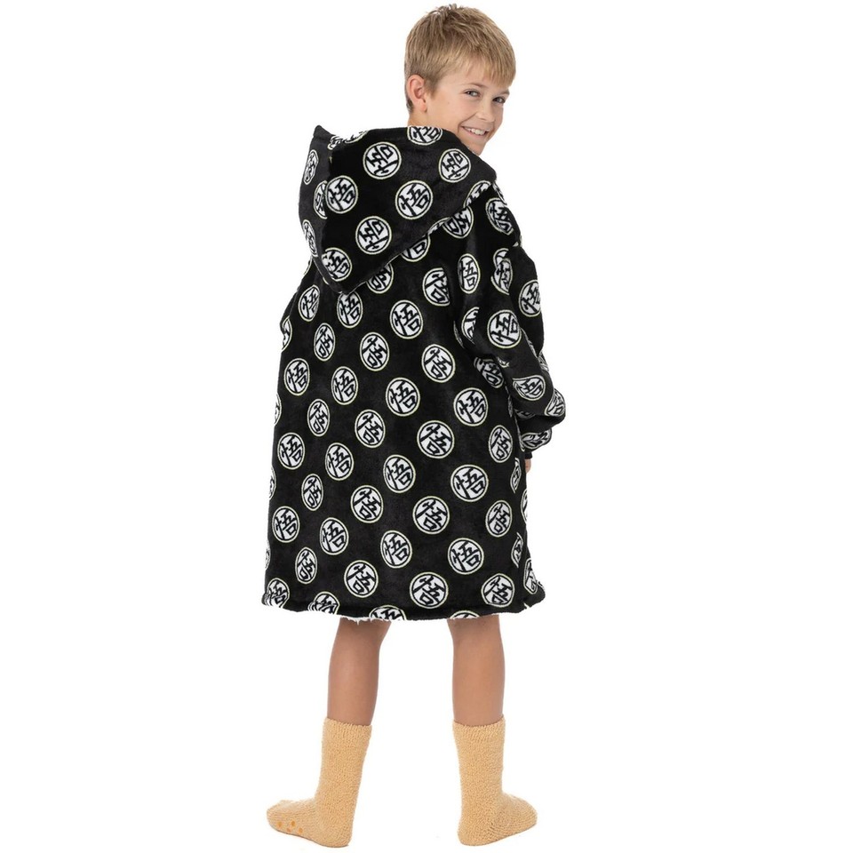 Dragon Ball Z Childrens/Kids VUddie Oversized Hoodie Blanket (NS7033 ...