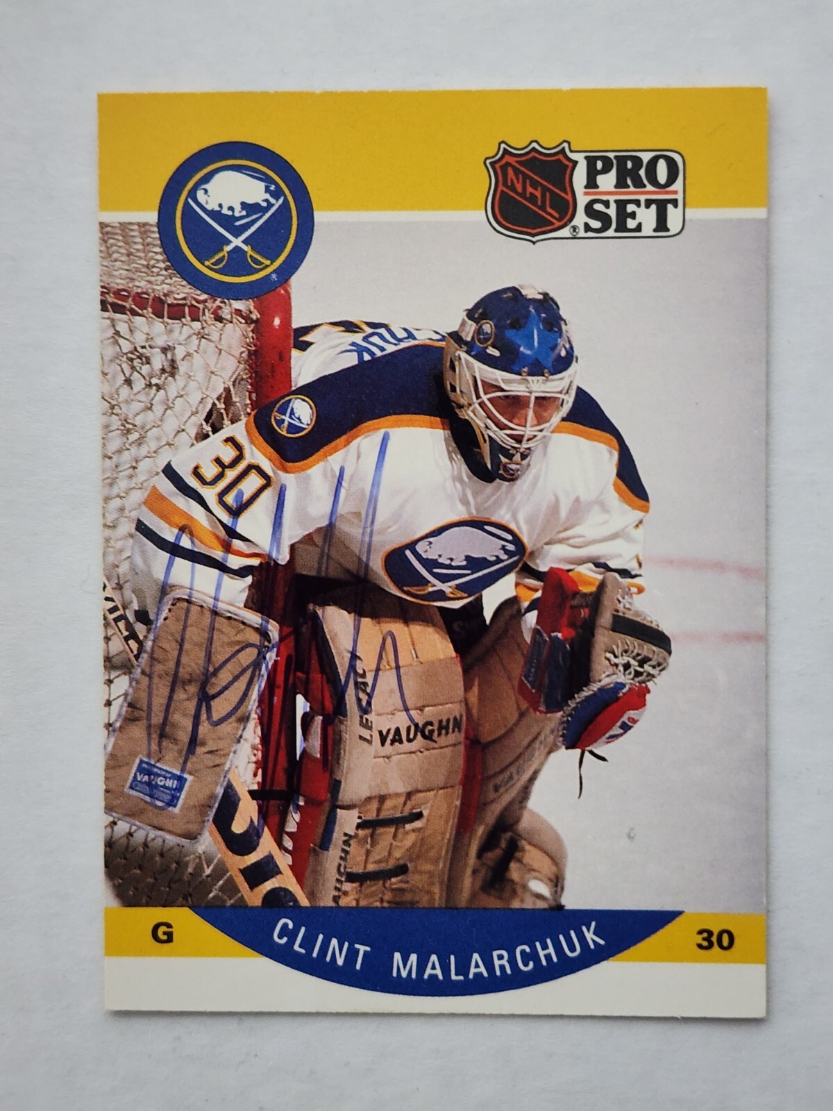 CLINT MALARCHUK Signed/Autographed 1990-91 Pro Set Card #25 | eBay
