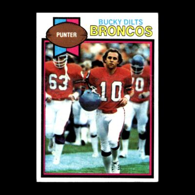Bucky Dilts 1979 Topps Denver Broncos #117 R310B 3 | eBay