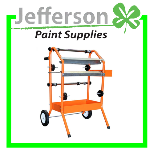 18" Mobile Masking Machine Paper Trolley Panel Shop - Spray Painting ...