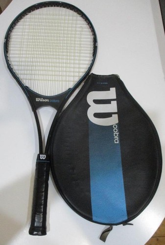 Rare WILSON Cobra PWS Tennis Racquet 4 3/8 + Original Cover USA Made ...
