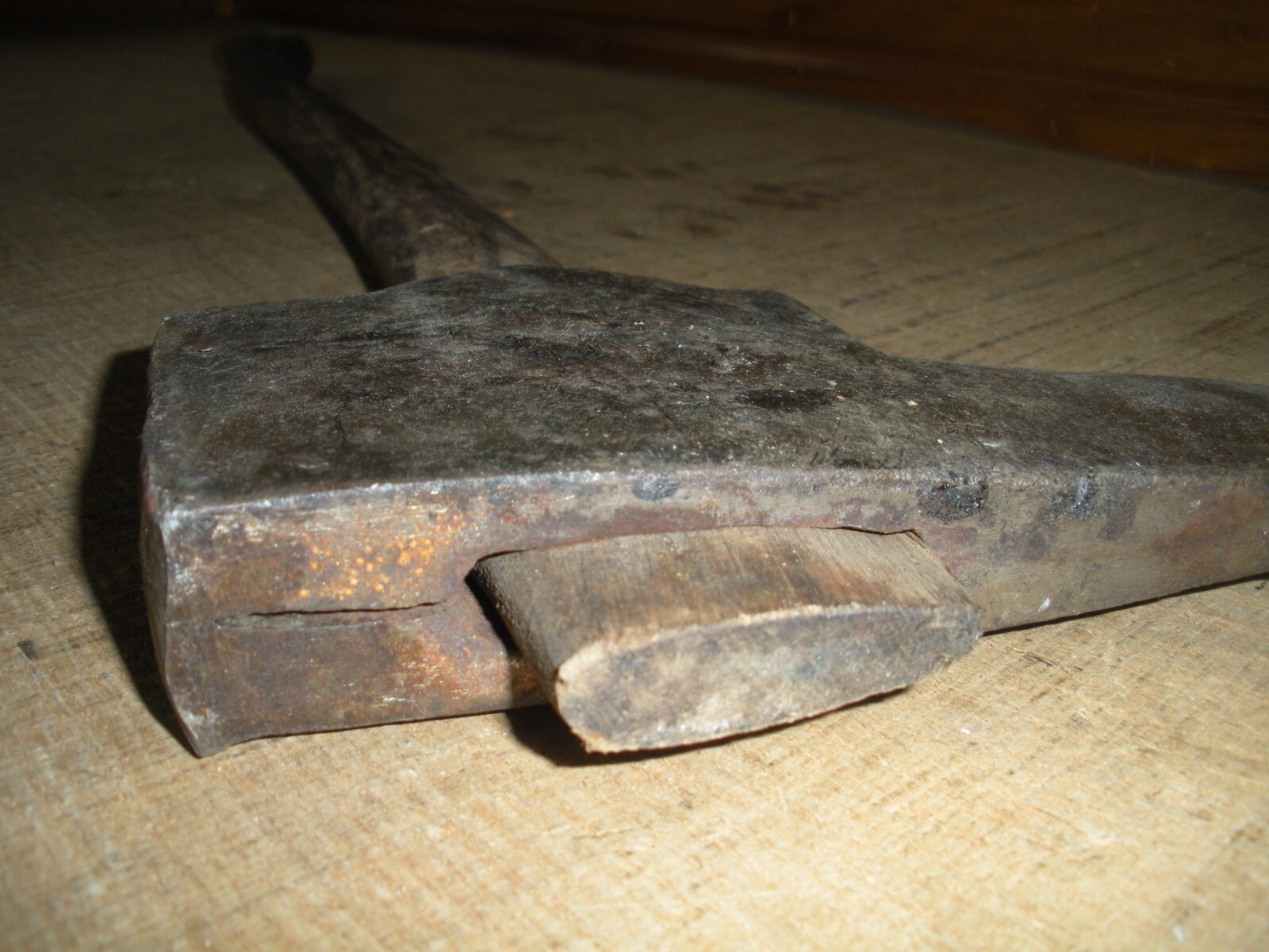 Vintage Hand Forged POST HOLE / Mortist Axe / Early Square Eye Axe | eBay