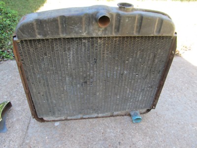 1955 1956 55 56 Chevy Radiator Original GM 3133042 3 Speed Manual ...