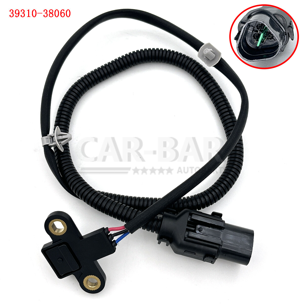 Crankshaft Angle Sensor 39310-38060 Fits for Hyundai Sonata Kia Optima ...