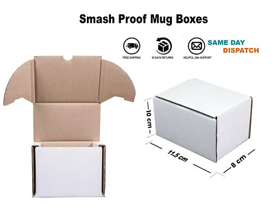 Smash Proof Cardboard Sublimation 11ozPacking Boxes 15 x 11 x 9.5 cm ...