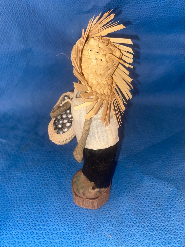 Vintage Handmade Folk Puerto Rico Souvenir Doll Loc R | eBay