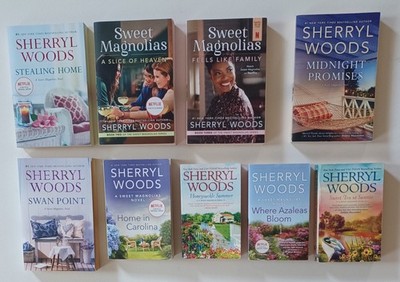 9 Sherryl Woods Sweet Magnolias Netflix Series Books Lot: Excellent ...