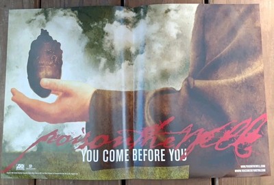 POISON THE WELL Rare VINTAGE 2003 PROMO POSTER BANNER You Come Before ...