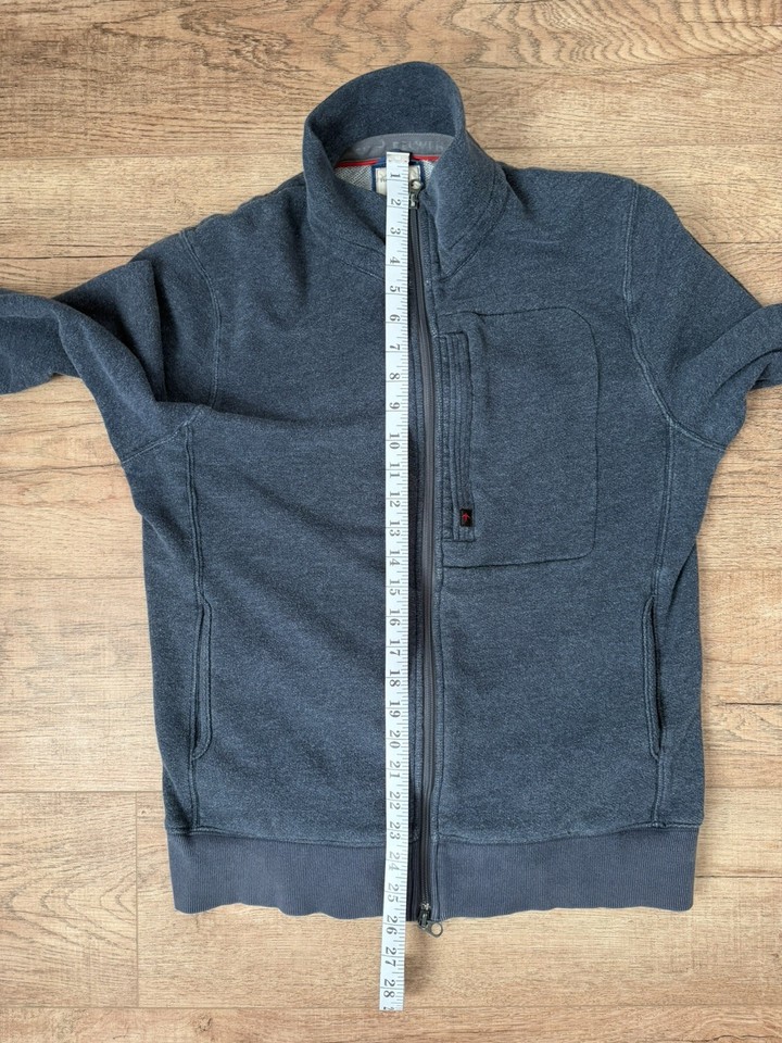 Relwen Jacket Mens Medium Gray Windsurf Track Full Zip Huckberry ...
