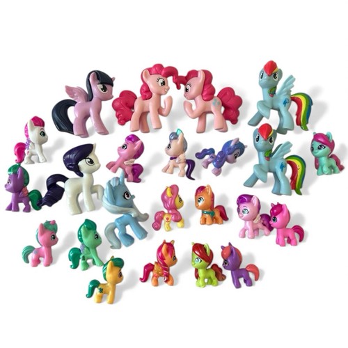 My Little Pony Small Mini Figures Lot Of 22 Micro Colorful Surprise ...