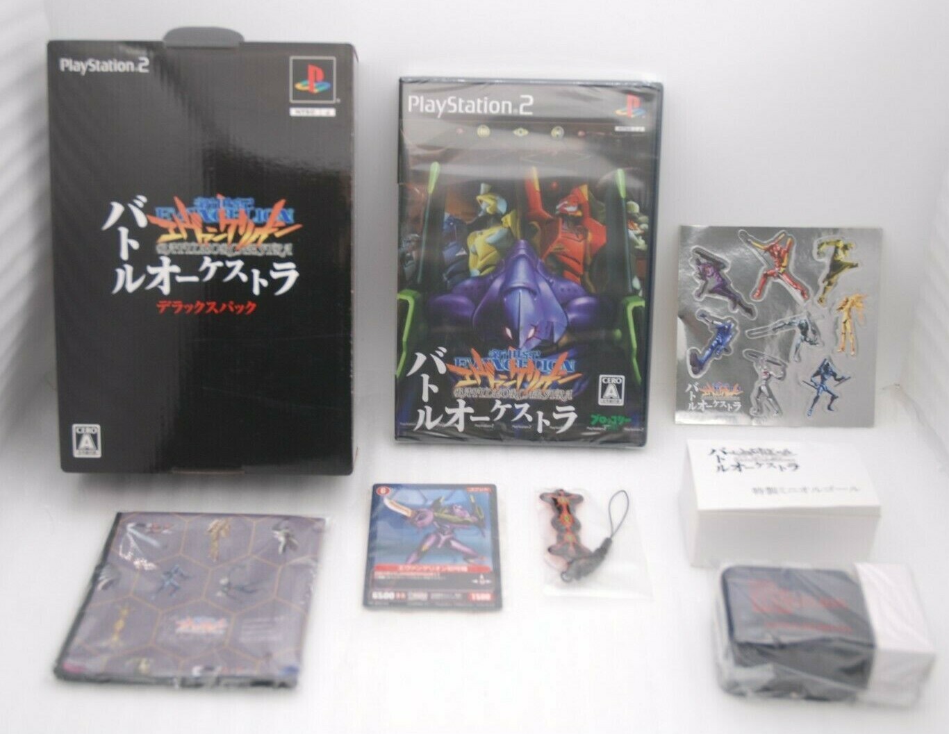 [Open Box] PS2 Neon Genesis Evangelion Battle Orchestra Deluxe Pack ...