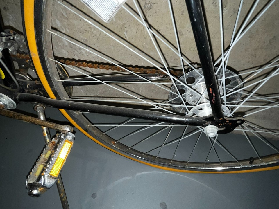 Vintage 70s SCHWINN CONTINENTAL Road Bicycle 10 Speed Black/ Chrome ...