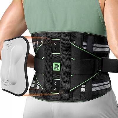 Back Brace for Lower Back Pain Relief for Women Men, Elastic Back ...