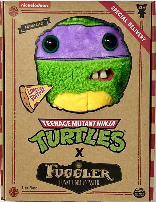 TMNT Donatello Fuggler Funny Ugly Monster Plush Limited Edition 9" | eBay