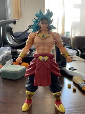 custom dragonball shf bule broly | eBay