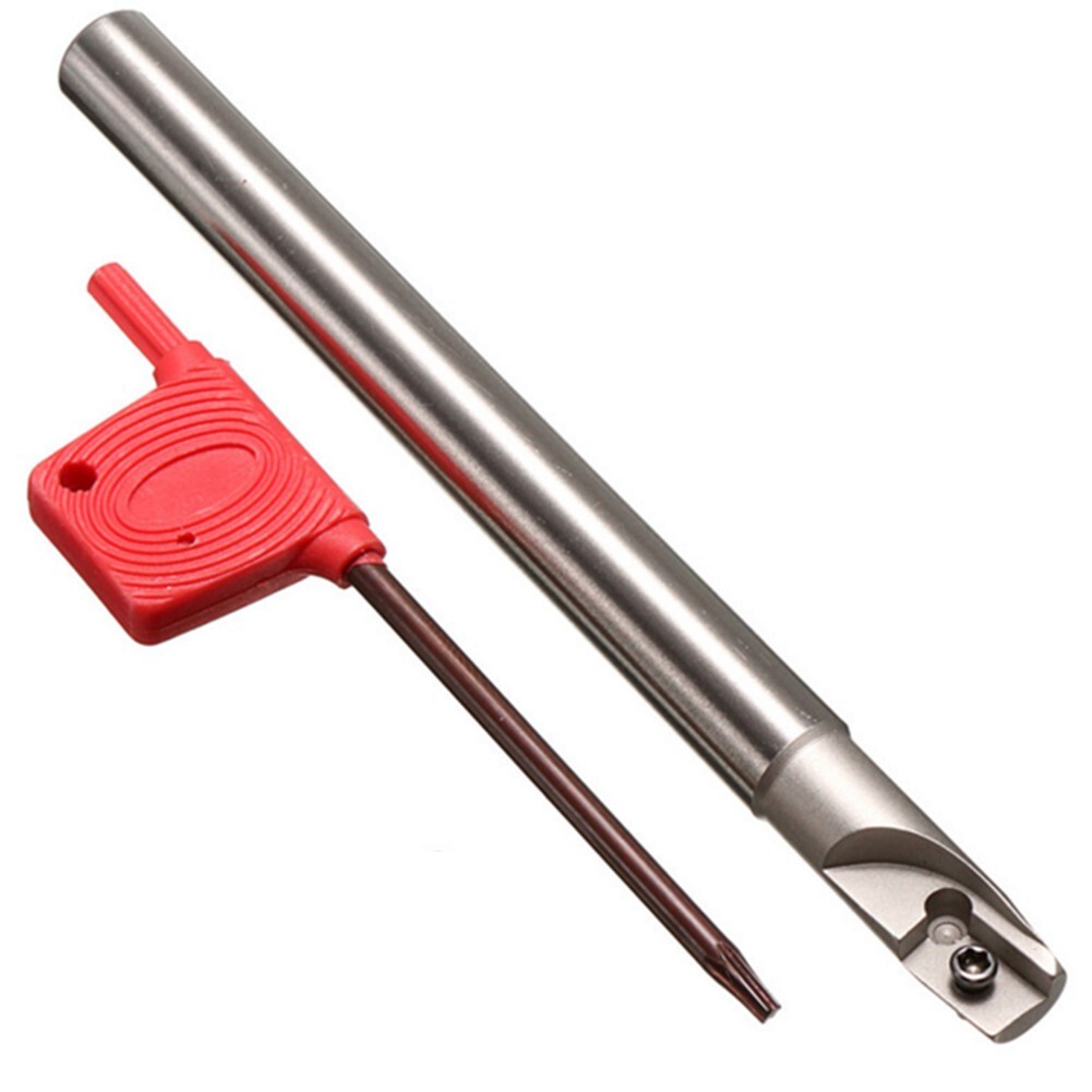 T8 Wrench Indexable End Mill APMT1135PDER C12-12-130-1T CNC Router ...