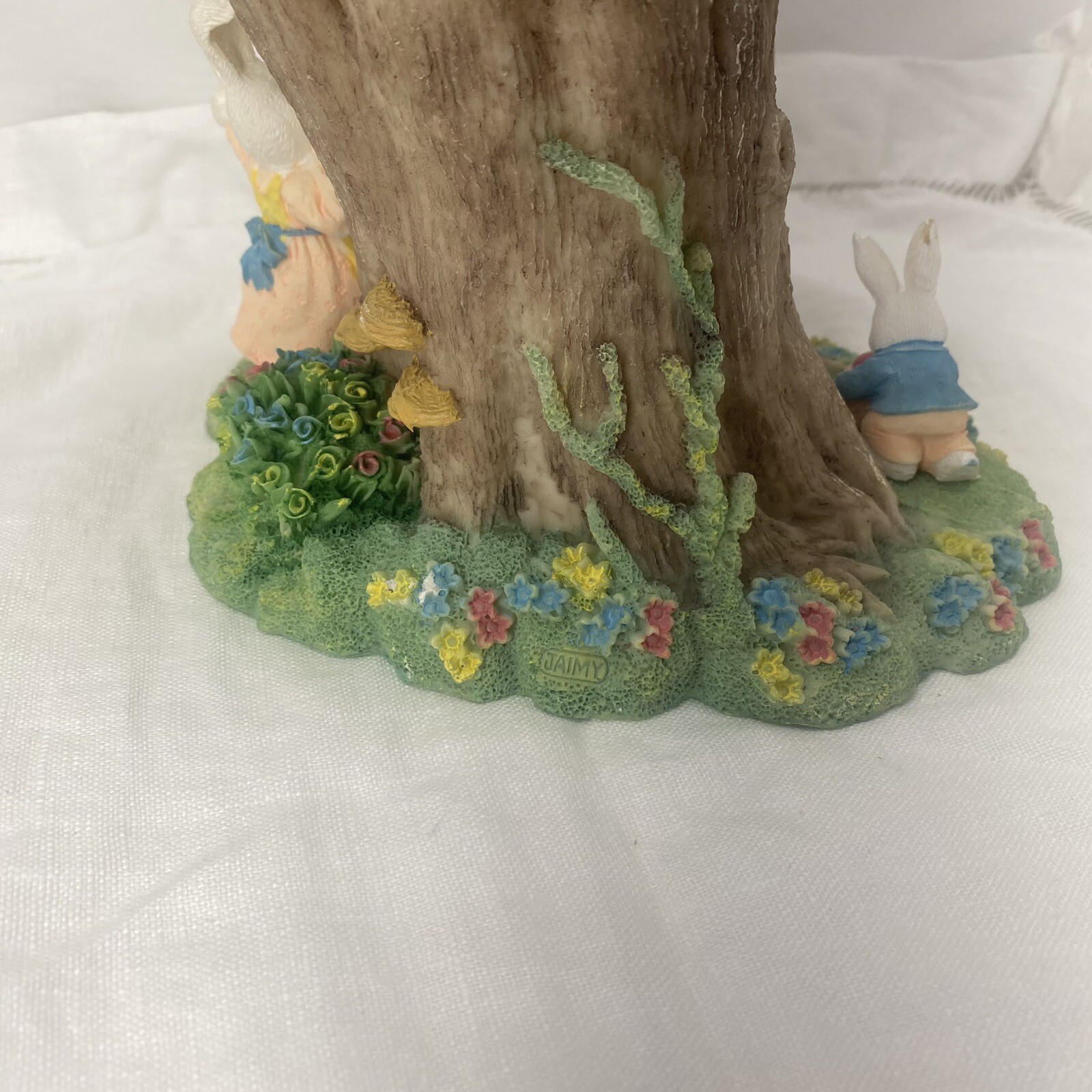 Happy Easter Tree by Jaimy Tabletop Decor Bunny House Eggs Birds ...