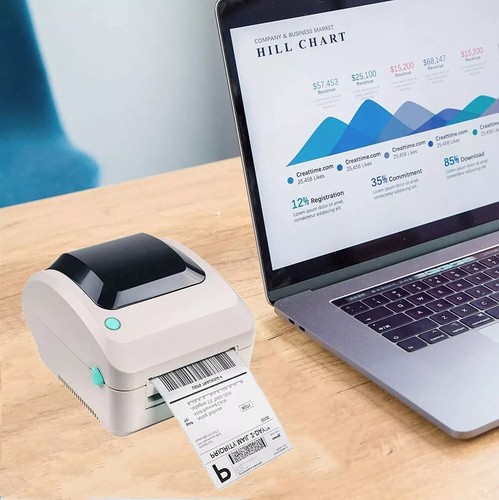 300 Direct Thermal Shipping Labels 4x6 Roll Royal Mail DPD UPS EVRI ...