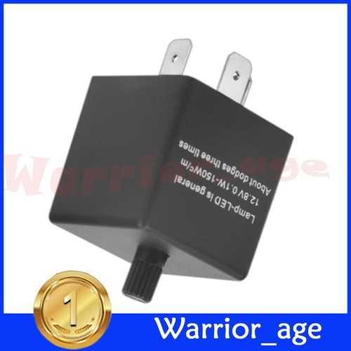 3-Pin Car LED Flasher Relay Adjustable Frequency For Turn Signal Light ...