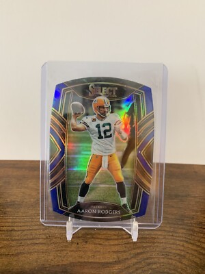 2020 SELECT BLUE DIE CUT AARON RODGERS PACKERS | eBay