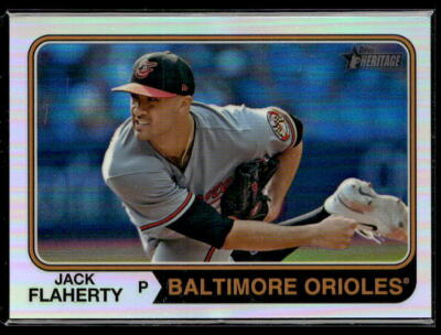 2023 Topps Heritage #571 Jack Flaherty Chrome Refractor #/374 | eBay ...