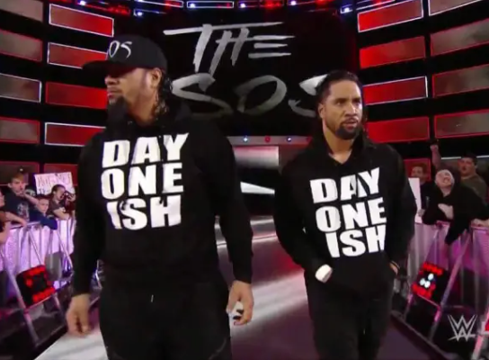 WWF WWE AEW CUSTOM HASBRO USOS DAY ONE ISH WRESTLING FIGURE MATTEL ...