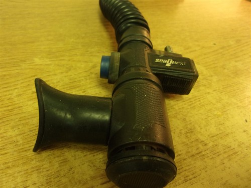 Scuba Dive Power Inflator w/ Corrugated Hose & Elbow Seaquest 19" FREE ...