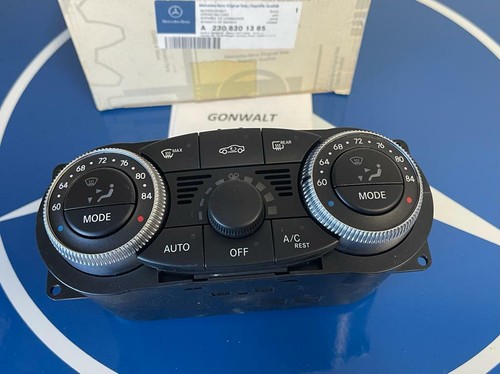 2002-2006 Mercedes Benz R230 SL500 SL55 AMG A/C Heater Climate Control ...