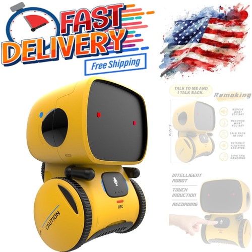 Robot Toy STEM Robots for Kids Singing Dancing Voice Control ...