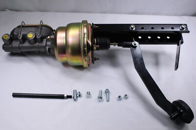 Universal Under Dash Pedal 8" Dual Power Brake Booster Conversion Kit ...