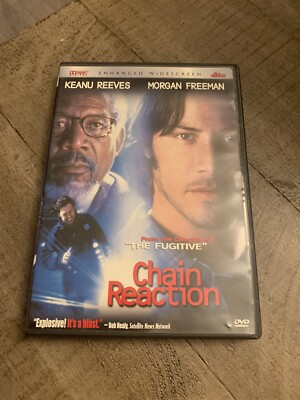 Chain Reaction (DVD, 1996) Keanu Reeves, Morgan Freeman 24543014362| eBay
