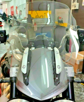 24.5" HIGH TOURING WINDSCREEN TRIUMPH ROCKET 3 GT TALL WINDSHIELD FLIP ...