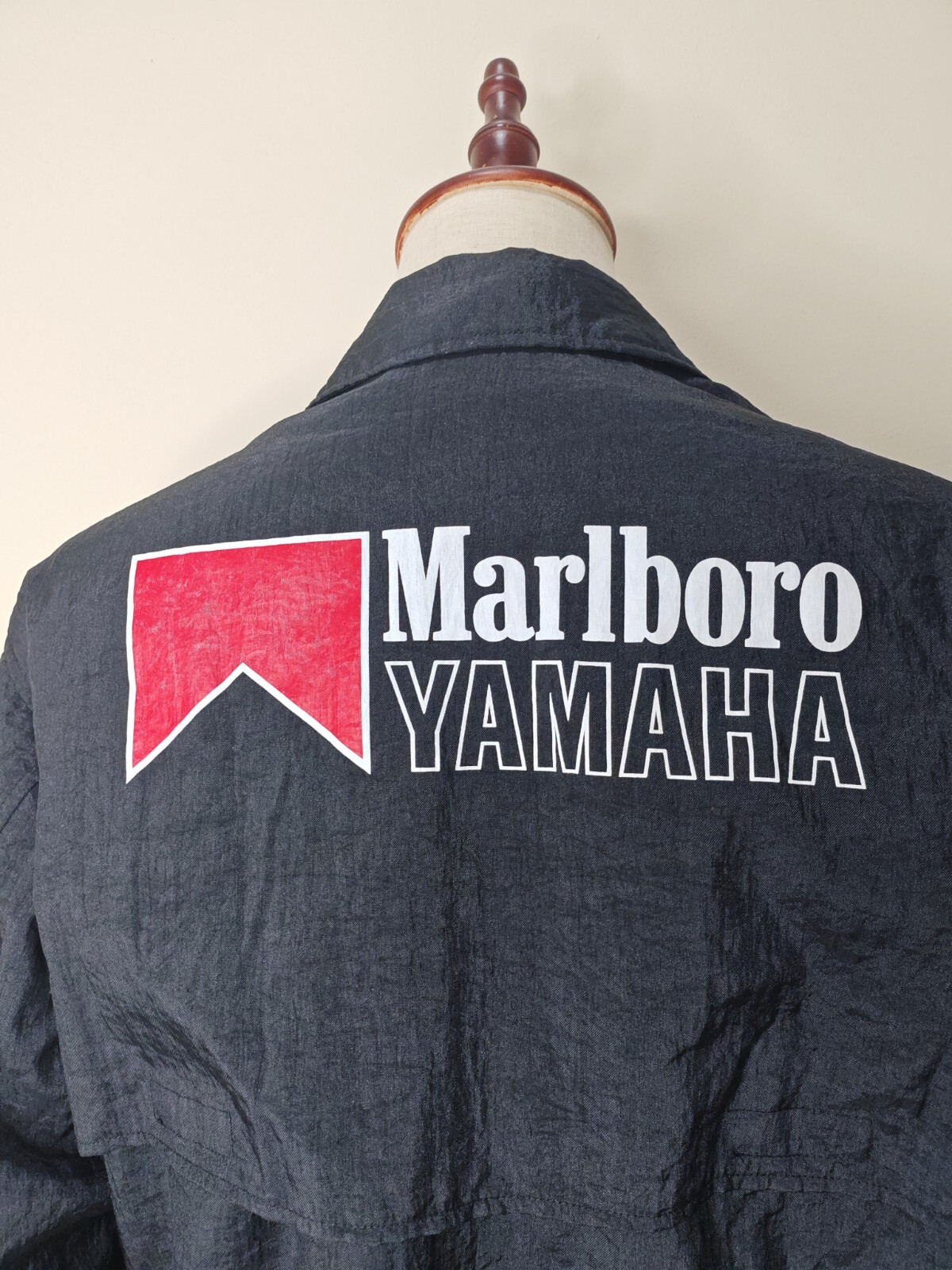 Marlboro Yamaha Racing Team Nylon Jacket Black Medium - Gem