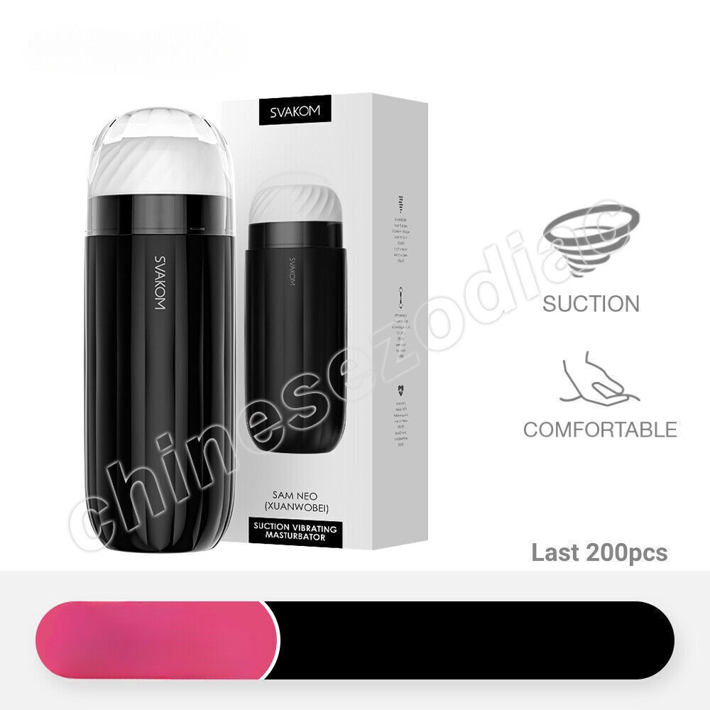 Vacuum Sucking Male Masturbator Stroker for Men Training Handsfree Use ...